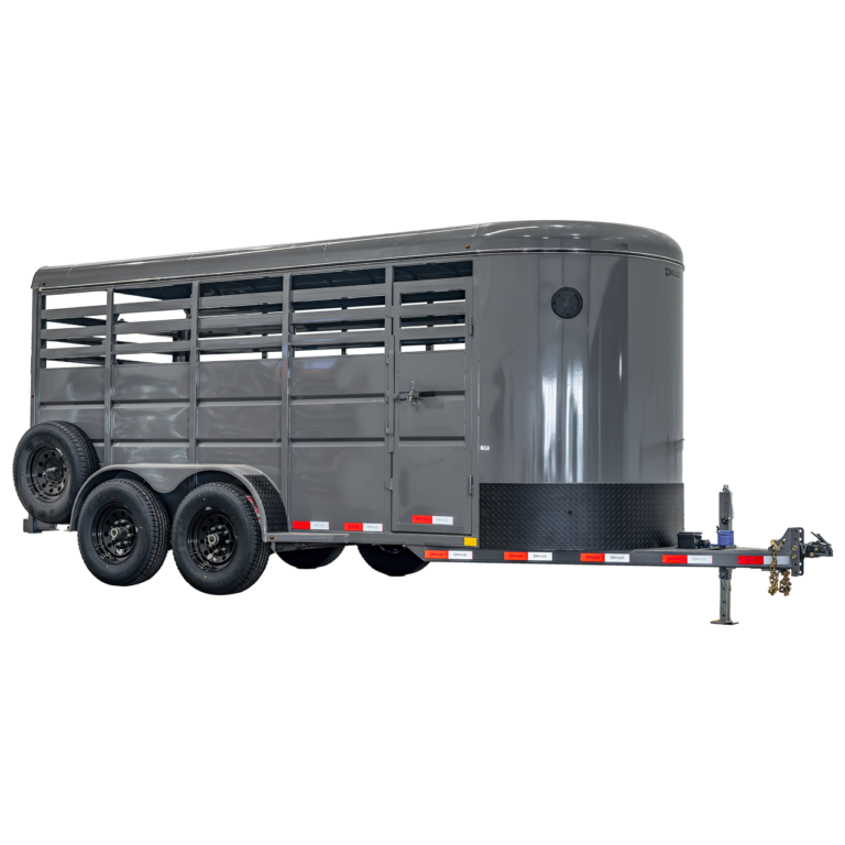 Bumper Pull Livestock Trailers | Delco Trailers