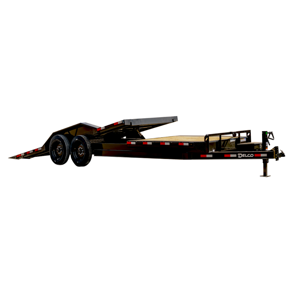 Tilt Trailers | Delco Equipment Tilt Trailers | Easy Load Design
