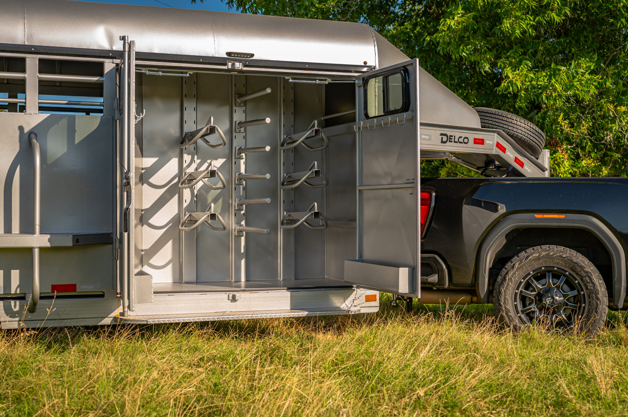 Gooseneck Livestock Trailers - Delco Trailers