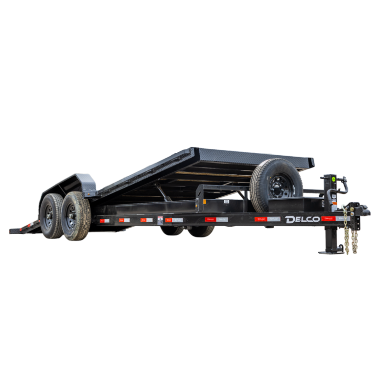 Tilt Trailers | 14K–20K Equipment Tilt Bed Trailers | Delco Trailers